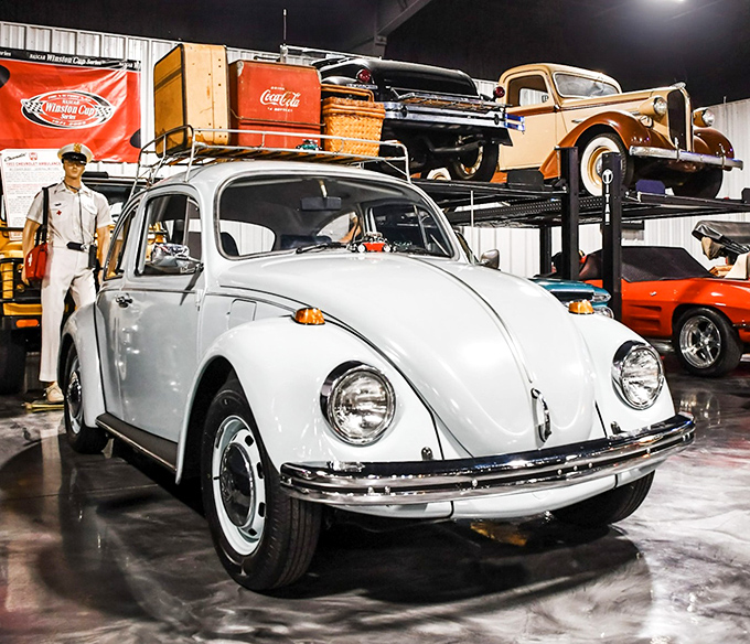 The people's car in pristine condition. This classic Beetle reminds us why Volkswagen's little bug conquered the world's hearts one beep at a time.