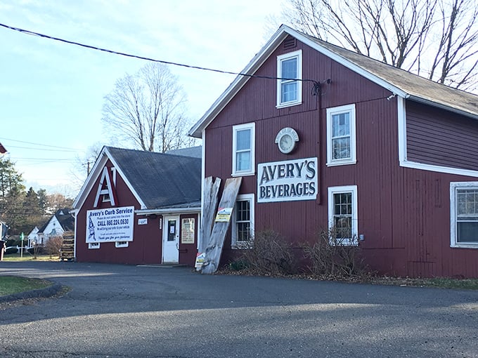 Avery's Beverages has been bottling nostalgia in this red barn since before your grandparents' first date. Some traditions age beautifully.