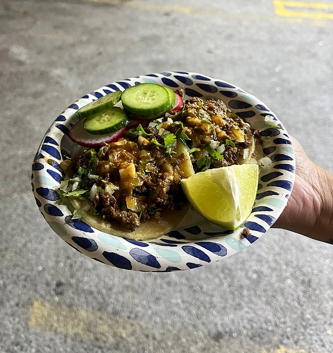 Carne asada that makes you question all other grilled meats you've ever encountered. The lime wedge isn't optional—it's the finishing touch.
