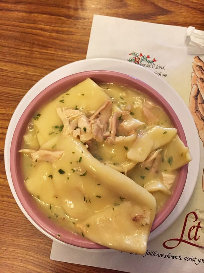 Chicken pot pie with homemade noodles swimming in golden broth – comfort food that actually earns the title without committee approval.