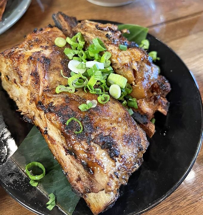 These curry ribs don't just fall off the bone – they practically leap into your mouth, leaving a trail of aromatic spices behind.