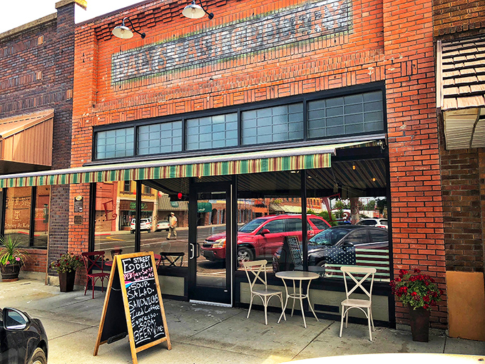 This cozy brick storefront café offers what every small town treasures – a gathering spot where coffee comes with conversation and pastries pair with local gossip.