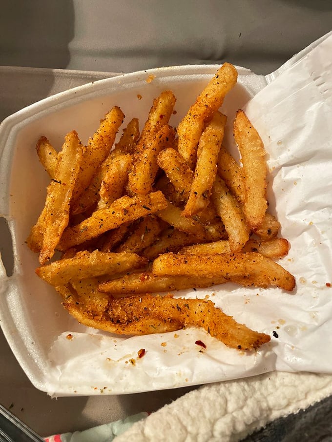These fries achieve that magical crispy-outside, fluffy-inside ratio that fast-food chains spend millions trying to replicate.