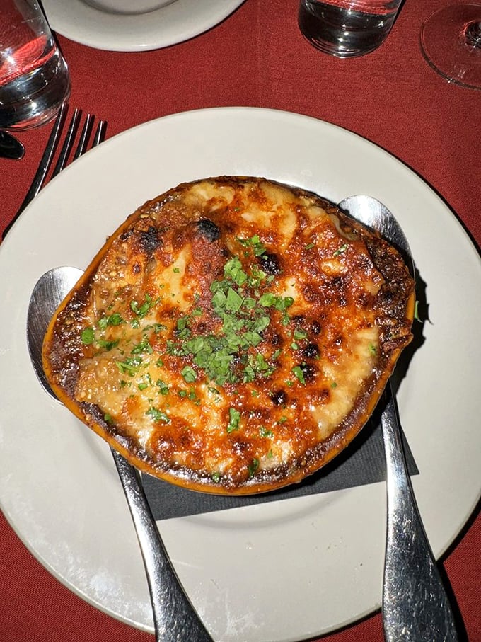 This French onion soup could make Julia Child weep tears of joy—and not just from the onions.