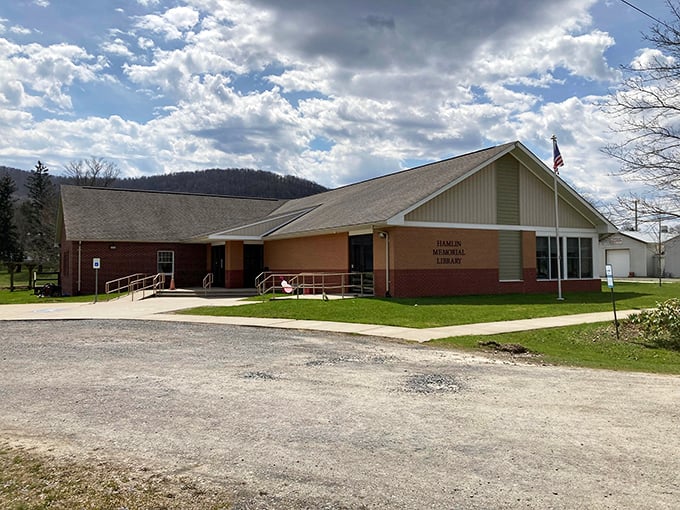 The Hamlin Memorial Library isn't just about books—it's where community happens, stories unfold, and retirement hours pass pleasantly.