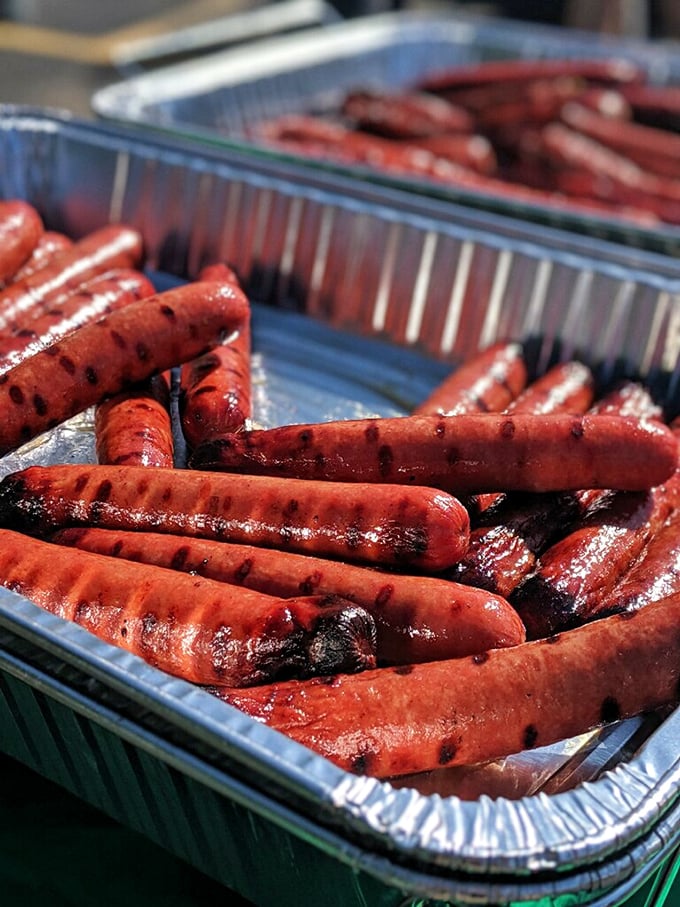 These Italian sausages aren't just grilled, they're transformed—charred to perfection and ready to transport you straight to a South Side street festival.
