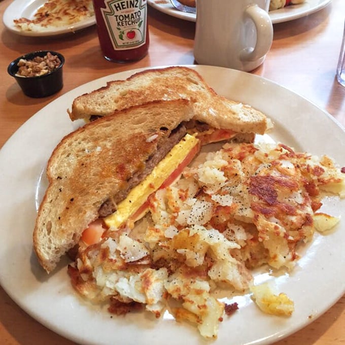 Breakfast sandwiches and home fries that make you question why you'd ever skip the most important meal of the day.