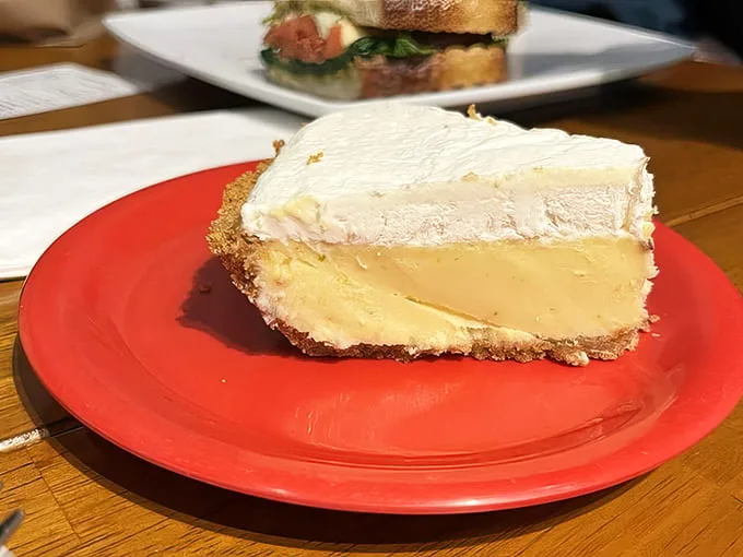 Key lime pie that transports you straight to Florida without the sunscreen. That perfect balance of sweet and tart makes winter disappear with each bite. 
