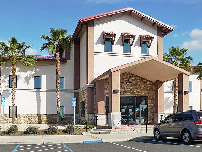 The Lindsay Wellness Center combines form and function, proving that small towns can offer big-city amenities without the big-city parking nightmares.