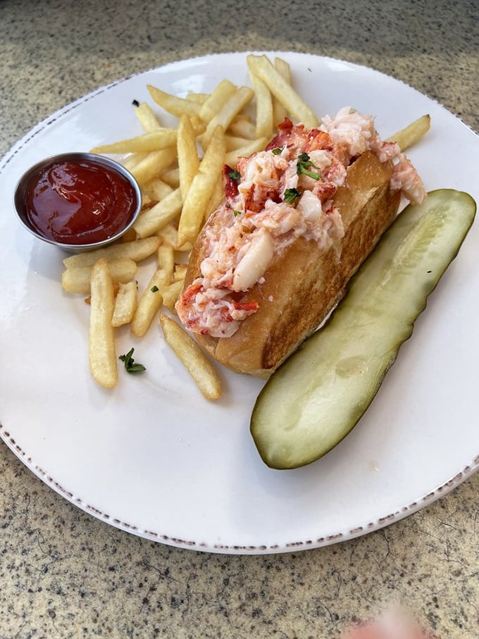 The lobster roll that launched a thousand return visits. Sweet, tender chunks of lobster meat nestled in buttery bread—simplicity that speaks volumes.