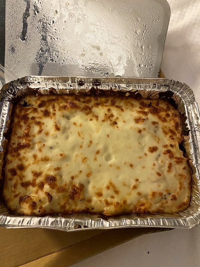 This golden macaroni bechamel could make your Italian grandmother reconsider her loyalties to lasagna completely.