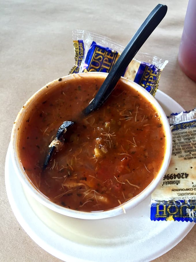 Maryland crab soup—where every spoonful tells a story of the Chesapeake. This hearty bowl has sustained watermen and delighted tourists for generations.
