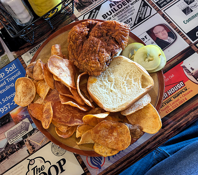 That perfectly golden crust promises serious flavor—Nashville hot chicken that'll make your taste buds stand at attention.