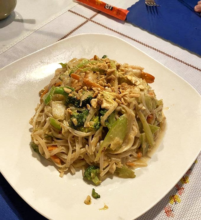 Pad Thai that doesn't hide behind sweetness – these noodles have stories to tell and aren't afraid of a little fish sauce.