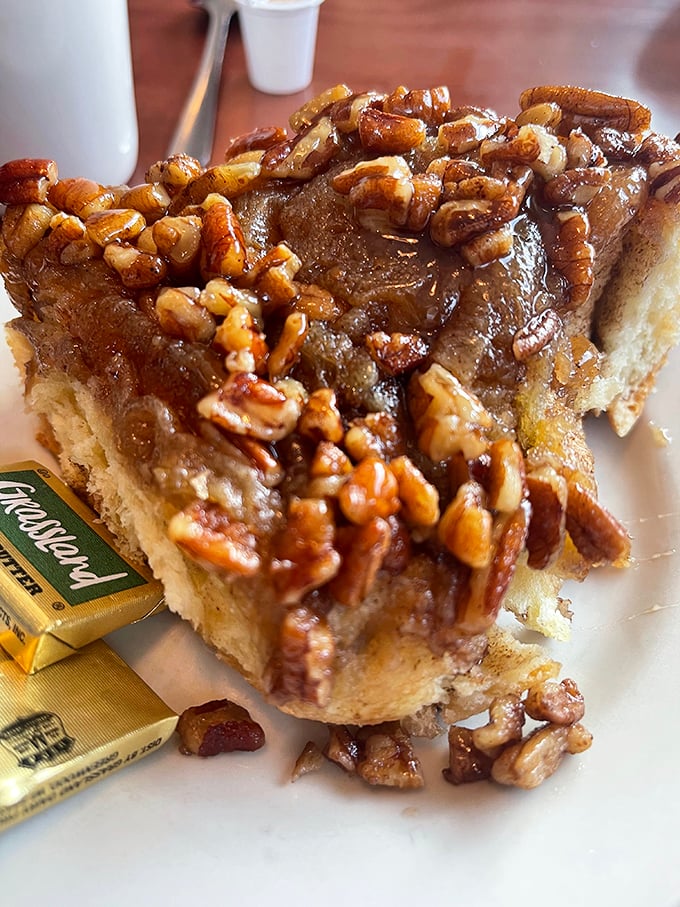 Not just any pecan roll—this is what happens when butter, brown sugar, and pecans throw a party and everyone shows up ready to dance.