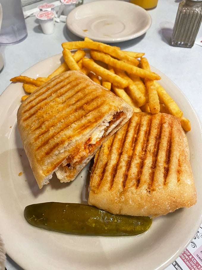 The panini press transforms an ordinary sandwich into a work of art – crispy, golden, and stuffed with enough filling to fuel you through any Pennsylvania winter.