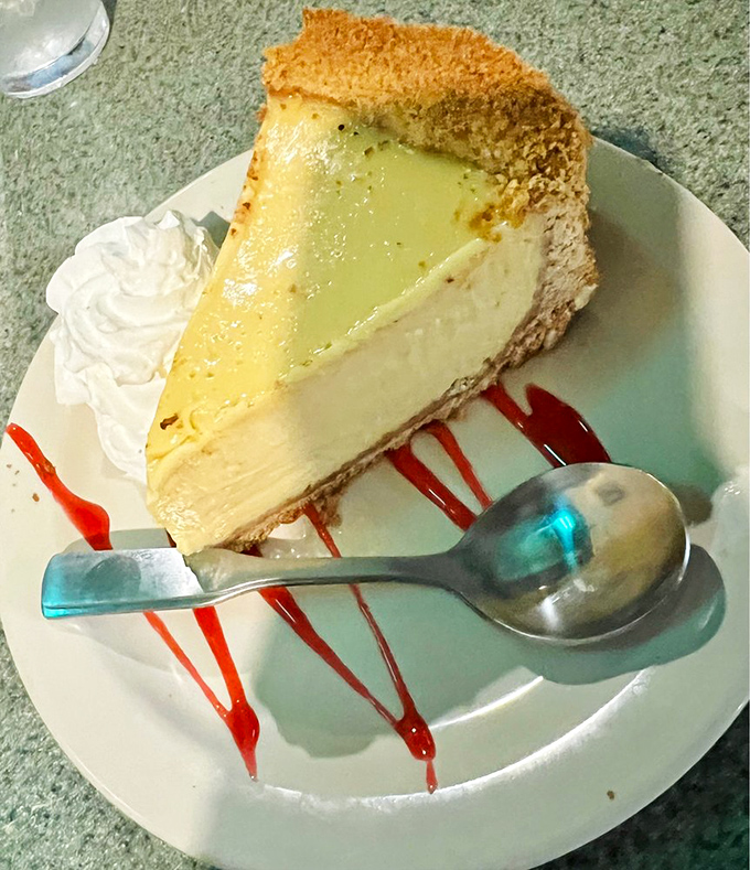 Key lime pie that makes you close your eyes and sigh. Florida sunshine transformed into creamy, tangy perfection.