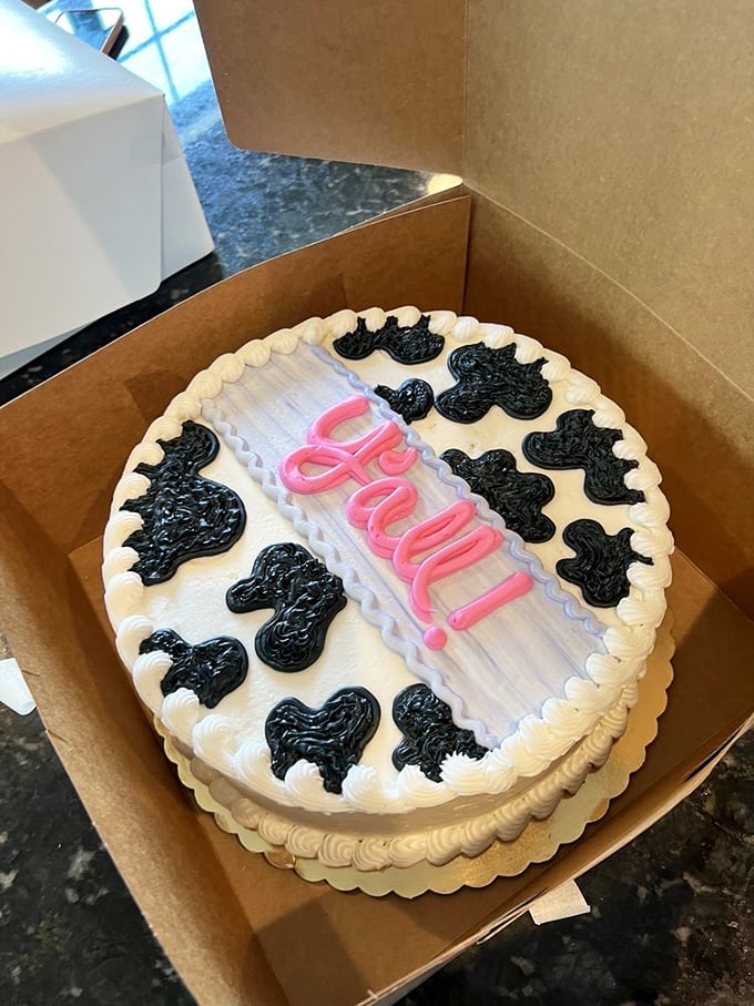 This cow-spotted cake isn't having an identity crisis—it's having a delicious moment that deserves your full attention.