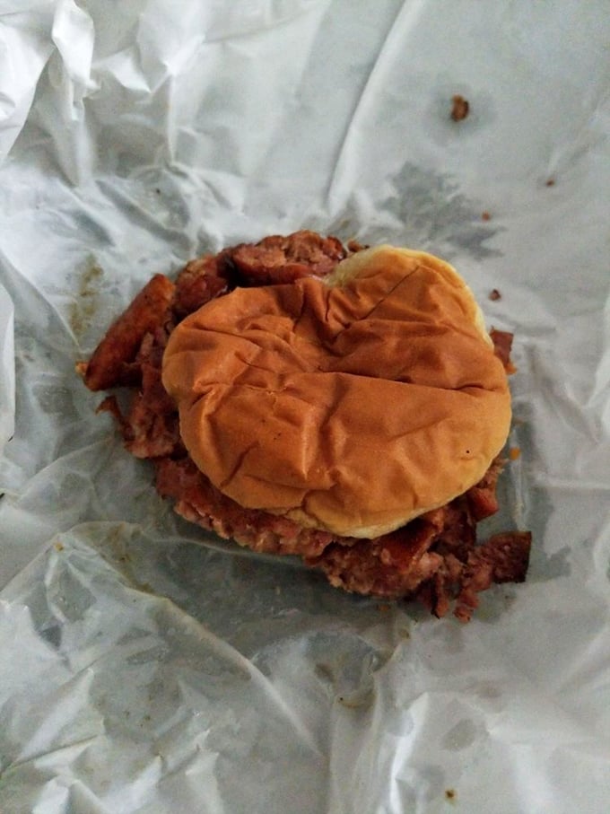 When a sandwich requires this much structural engineering to contain its contents, you know you're in for something special.