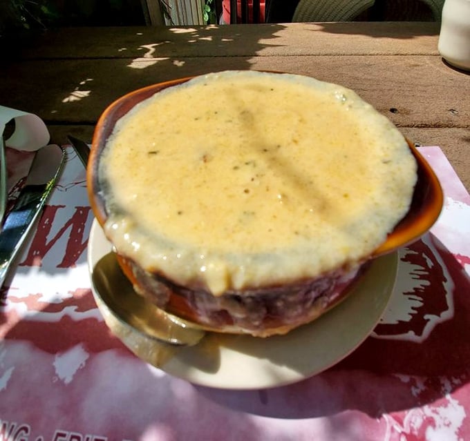 This isn't just soup—it's a warm, creamy hug in a bowl that makes Erie winters bearable and summer evenings complete.