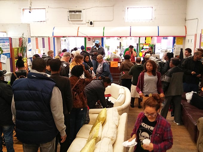 Sale day brings out the crowds – proof that Philadelphians know the thrill of the hunt and the joy of a genuine bargain.