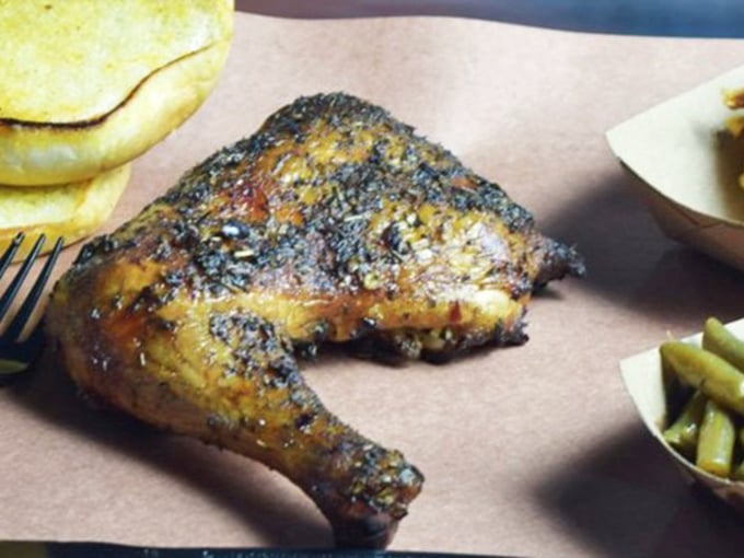 This chicken didn't just meet smoke—they had a transformative relationship. The kind of crispy, seasoned skin that makes you temporarily forget your table manners.