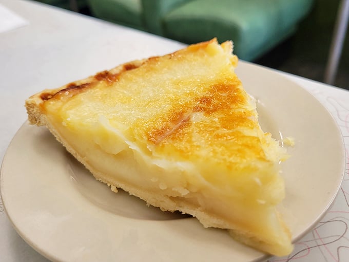 Sugar cream pie—Indiana's state pie—proves that simplicity and custard can create something worth writing home about, or at least texting.