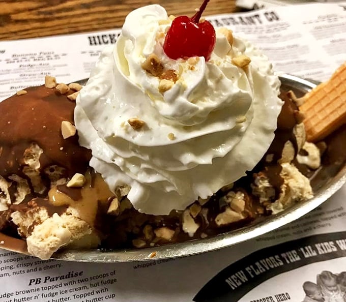 Not all heroes wear capes – some wear whipped cream, hot fudge, and a cherry that's basically just showing off.