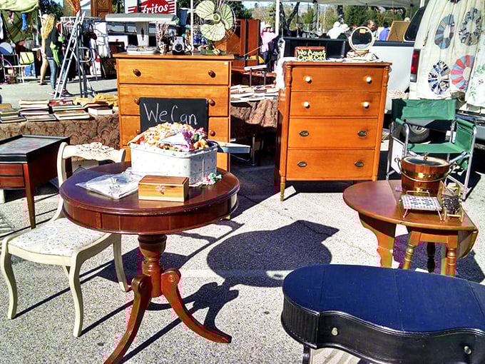 Mid-century magic under the California sun. These wooden beauties have survived decades and still look better than anything at IKEA.