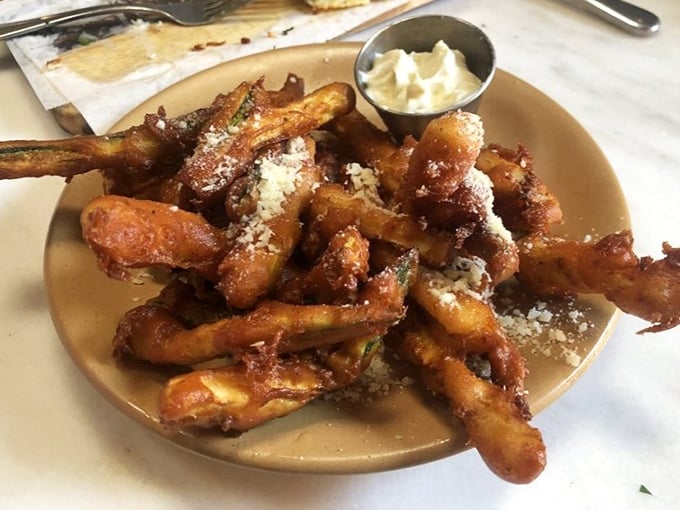 These aren't your average fries—they're zucchini transformed into crispy, cheesy wands of magic that make vegetables actually exciting.