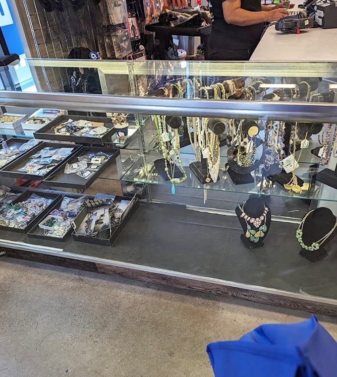 Behind glass but within budget—costume jewelry and accessories that let you channel your inner fashionista without the designer price tag.