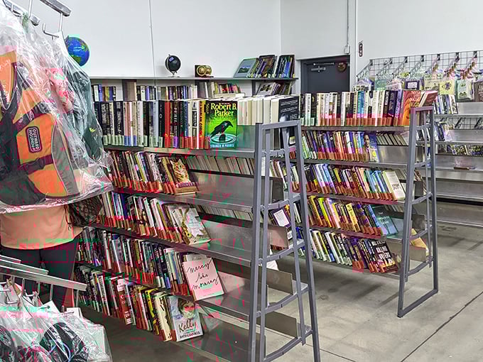 The book section offers literary adventures for pocket change – where else can you travel to Narnia, Hogwarts, and Middle-earth for less than the price of lunch?