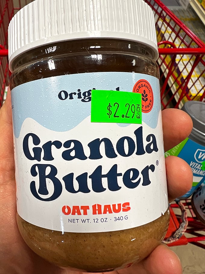 Granola Butter for $2.29? This isn't just a deal—it's practically a financial investment in breakfast happiness.