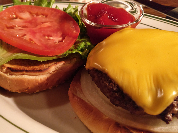 Even the humble cheeseburger gets the royal treatment here – melty cheese, fresh toppings, and a bun that knows its supporting role perfectly.
