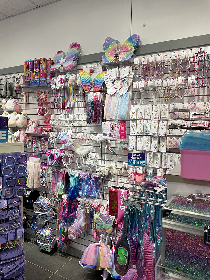 A kaleidoscope of childhood joy—where butterfly wings, sparkles, and rainbow accessories transform ordinary days into magical adventures.