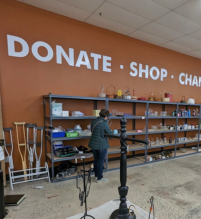 "Donate, Shop, Change"—three simple words that capture the beautiful cycle of community support happening within these walls.