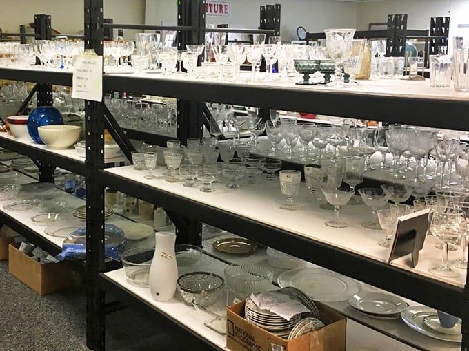 Crystal kingdom! These glasses have toasted everything from 80s weddings to millennium celebrations—now ready for your dinner party debut.