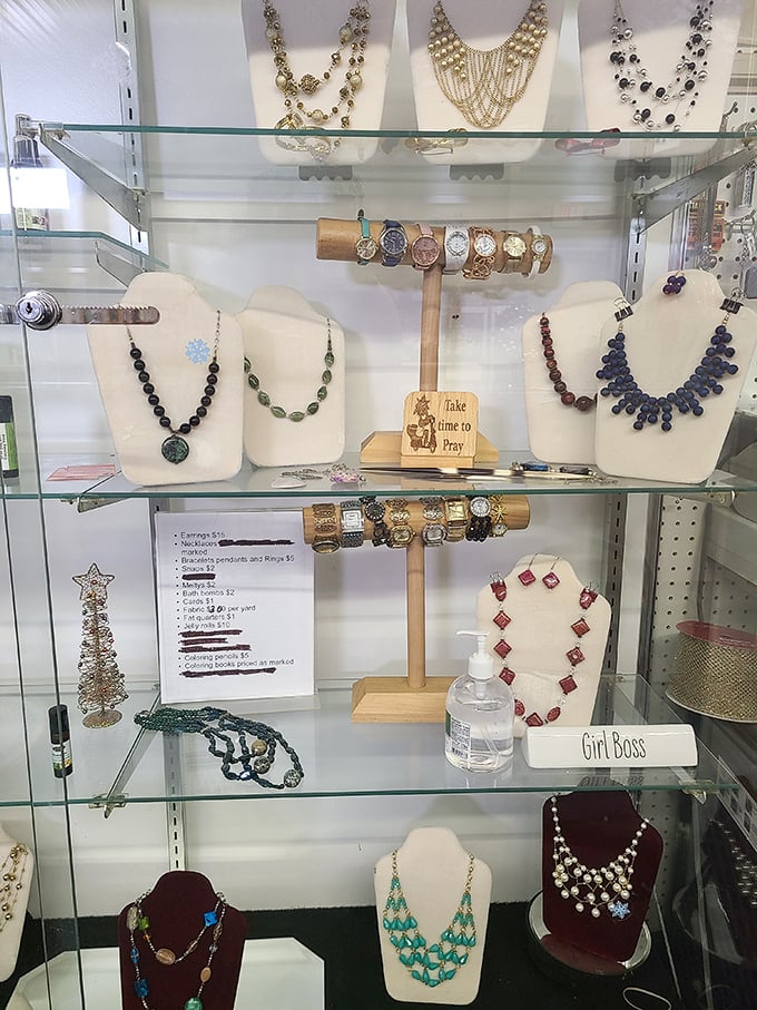 Jewelry displays that make magpies jealous, featuring everything from statement necklaces to watches that tell more than just time.
