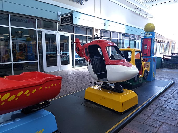 These kiddie rides offer parents a moment of peace while little ones experience the thrill of "driving" without the DMV's involvement.