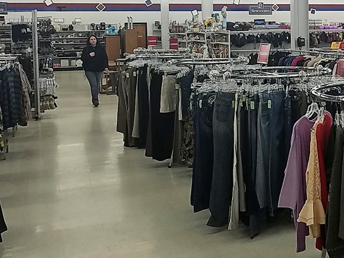 The denim buffet—where your next favorite pair of jeans is hiding in plain sight, just waiting to become your wardrobe's MVP.