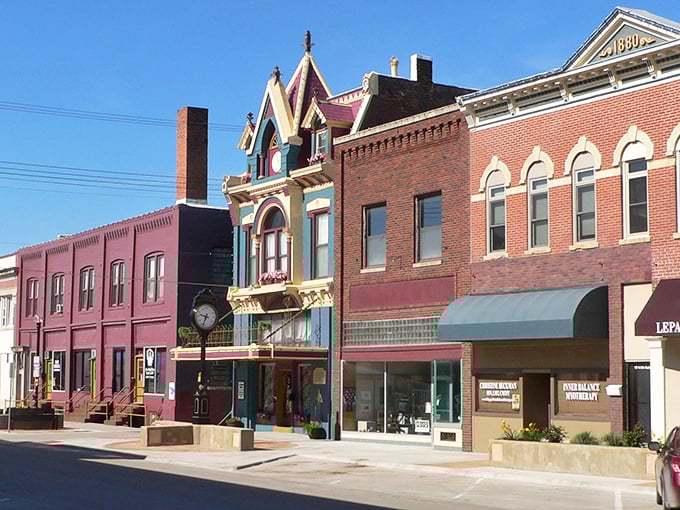 Beatrice's main street rolls out like a Norman Rockwell painting brought to life in brick and stone.
