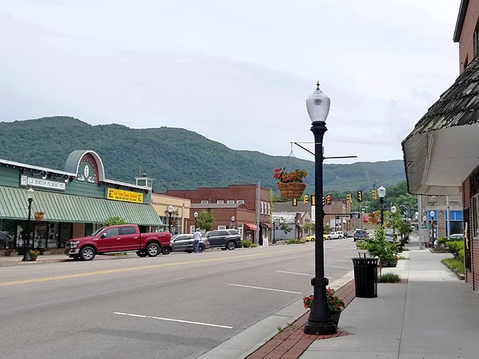 Big Stone Gap nestled in Virginia's mountains like nature's own affordable retirement community.
