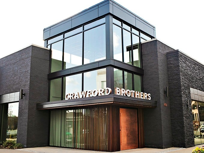 Modern architecture meets timeless flavor at Crawford Brothers, where steak gets the spotlight it deserves.