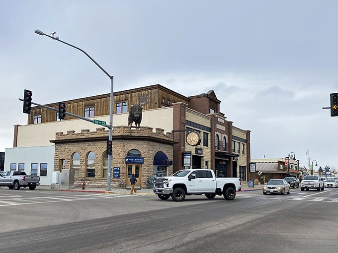 Driggs' main street could be a movie set – where everyday errands come with extraordinary Teton views.