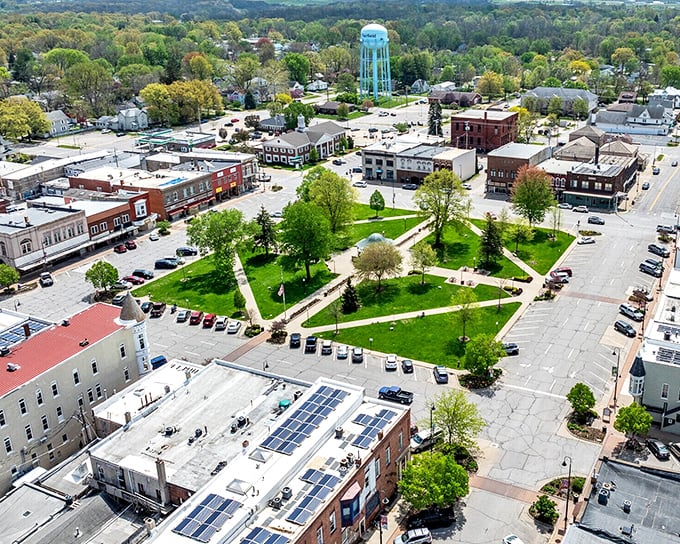 Fairfield's downtown blends old-world charm with modern life, creating streetscapes that feel both familiar and fresh.