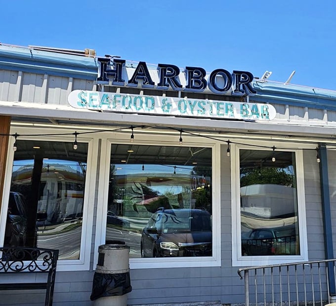Clean lines and fresh paint signal a modern approach to timeless Louisiana seafood traditions done absolutely right.