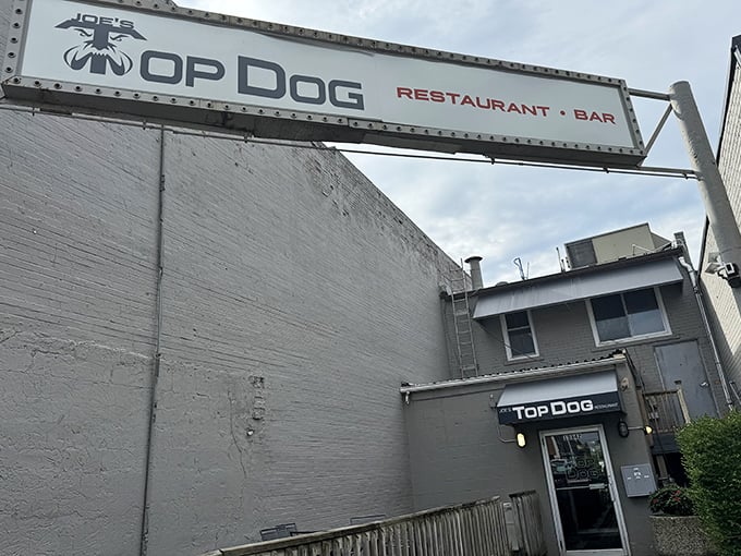 Joe's Top Dog hides in plain sight, but locals know this industrial-looking spot serves extraordinary dogs.