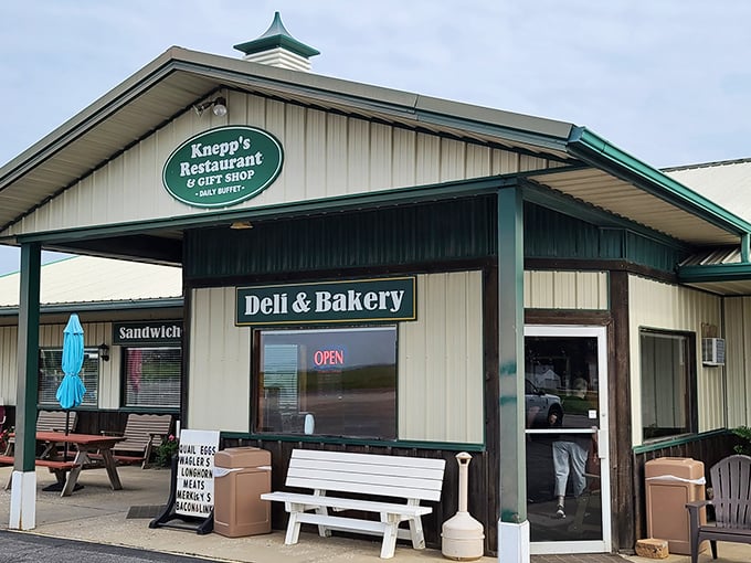 Knepp's modest storefront is like that quiet friend who suddenly reveals they're a gourmet chef—full of delicious surprises.