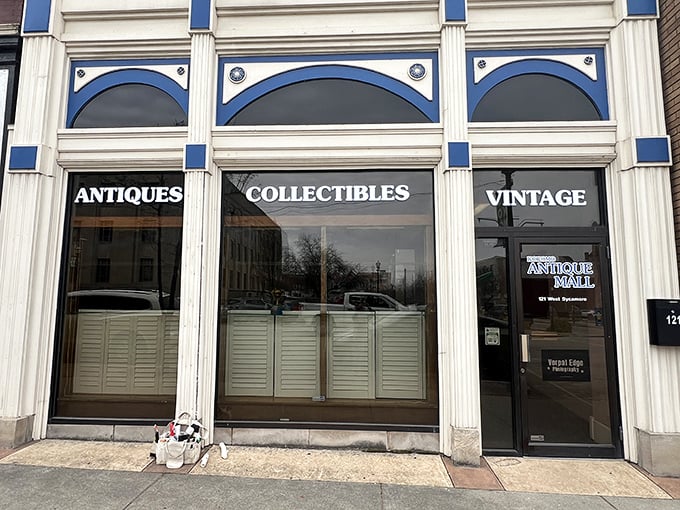 Downtown storefronts like this one have been welcoming shoppers for generations, continuing that proud tradition today.