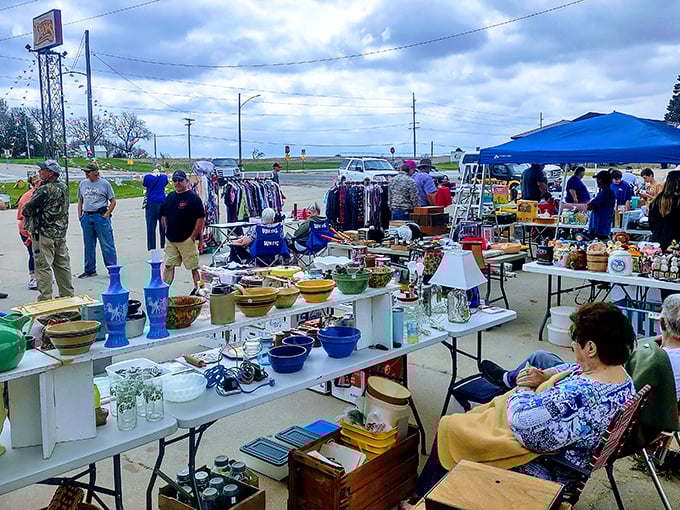 Small-town charm shines bright at Lyons Nebraska Flea Market, where community treasures find their way home.